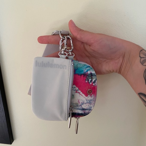 lululemon athletica | Bags | Nwt Lululemon Dual Pouch Wristlet No ...